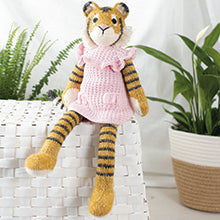 Knitted Wild Animal Friends by Louise Crowther - Sophie The Tiger Yarn